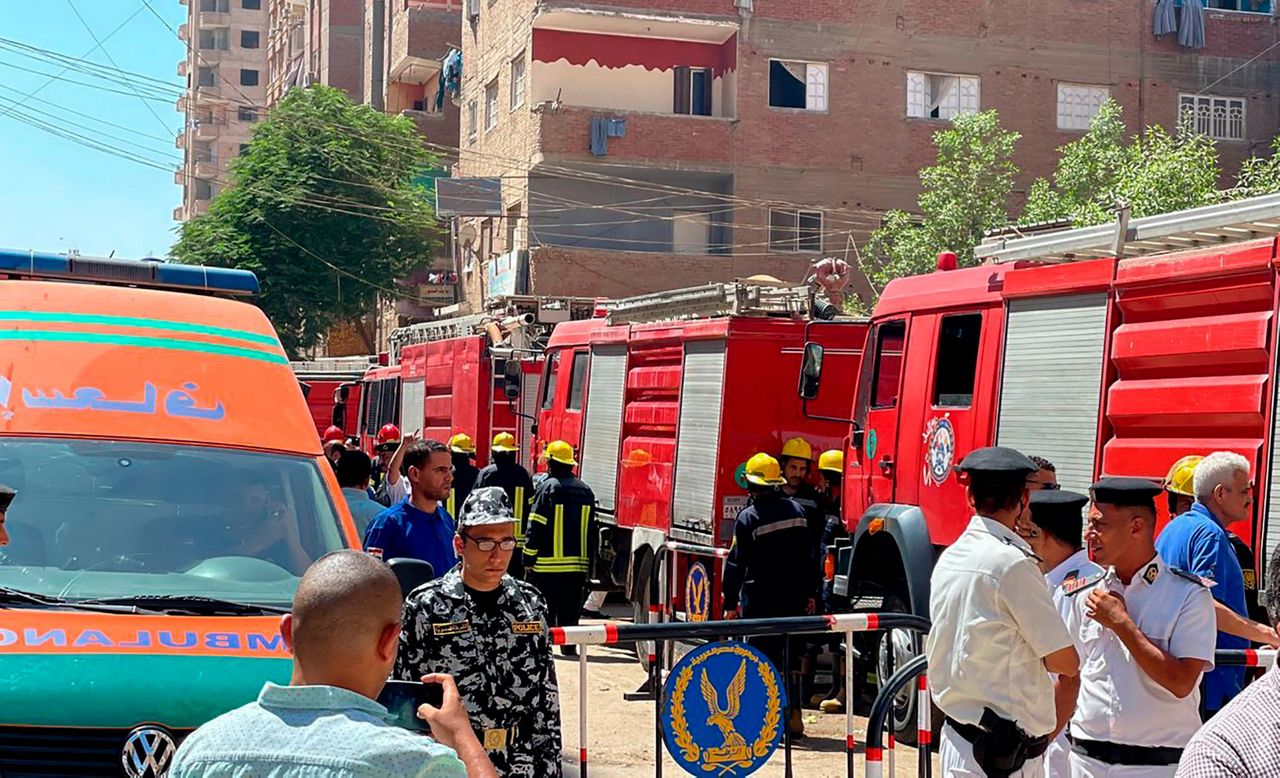 Officials: Fire at Coptic church in Cairo kills 1, hurts 55