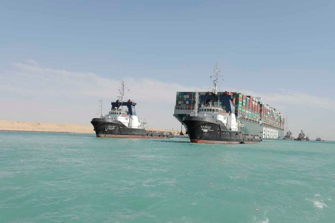 Probe underway, day after cargo ship freed in Suez Canal