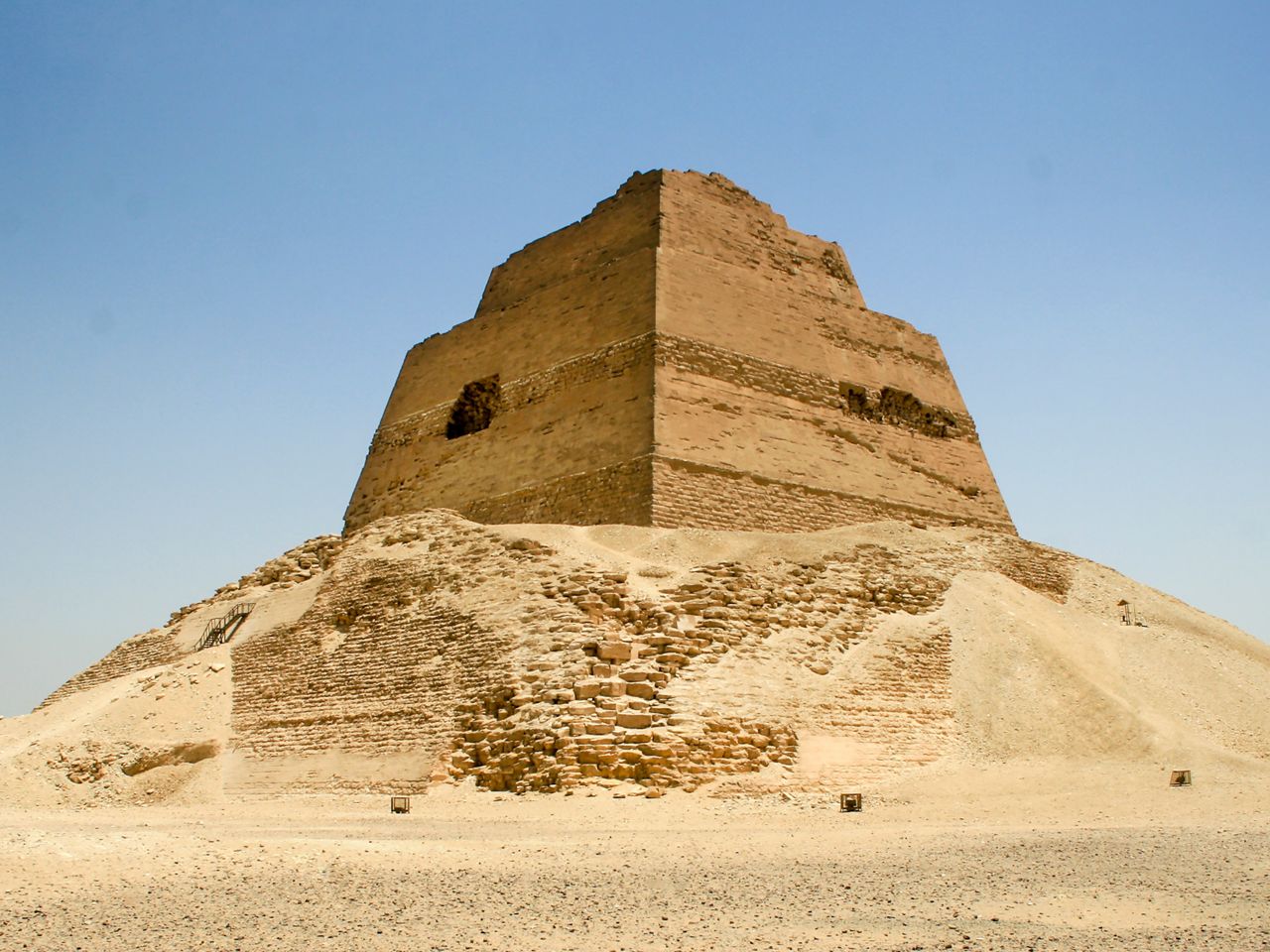 UNC-W professor leads research at ancient Egyptian pyramids