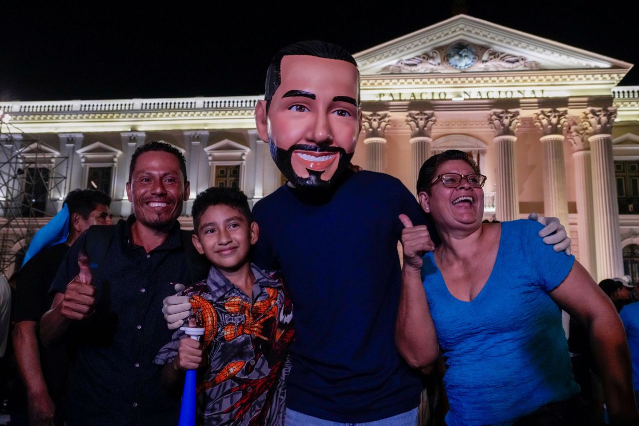 El Salvador's Nayib Bukele heads for reelection as president, buoyed by support for gang crackdown