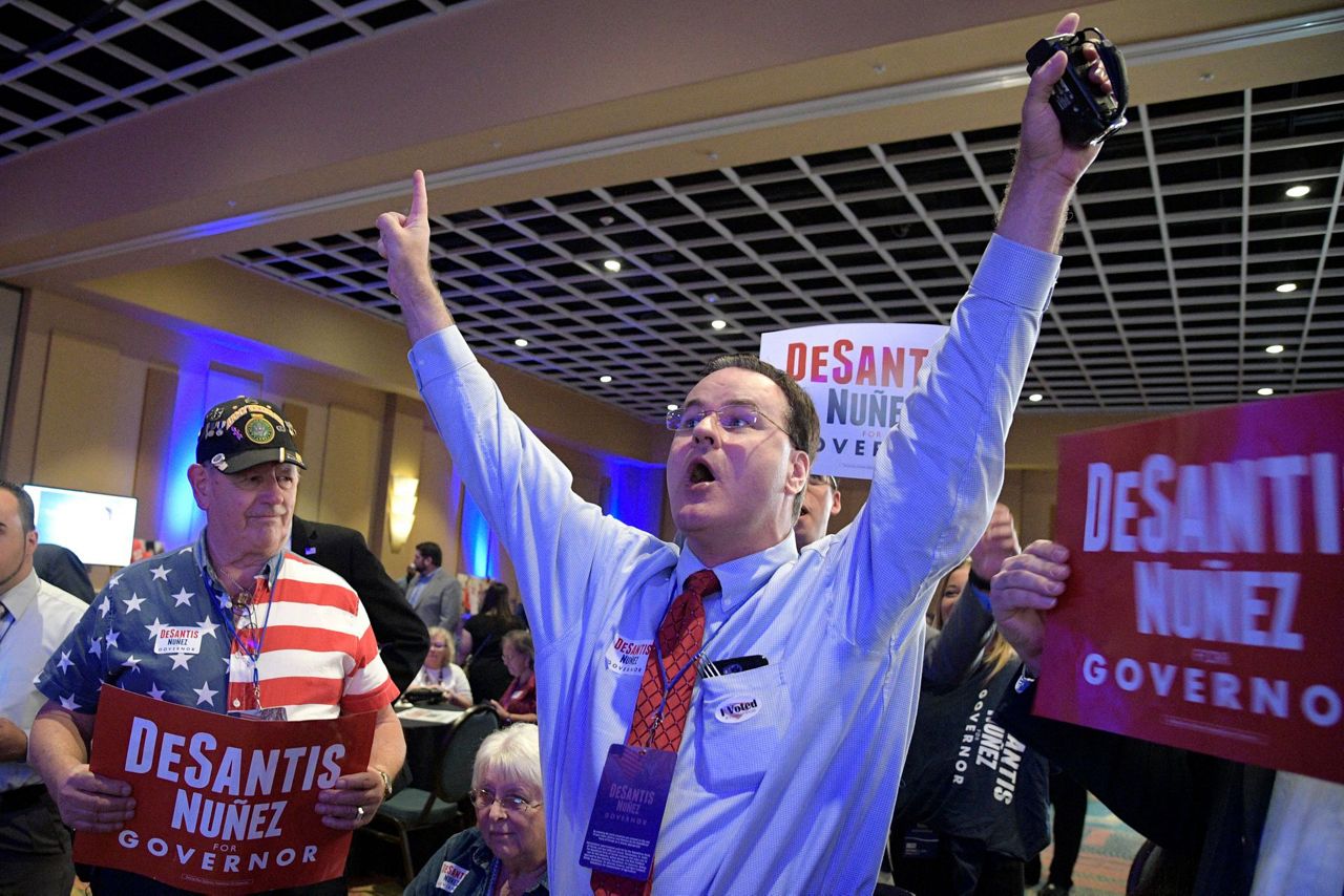 Florida's DeSantis gives thanks where it's due: Trump