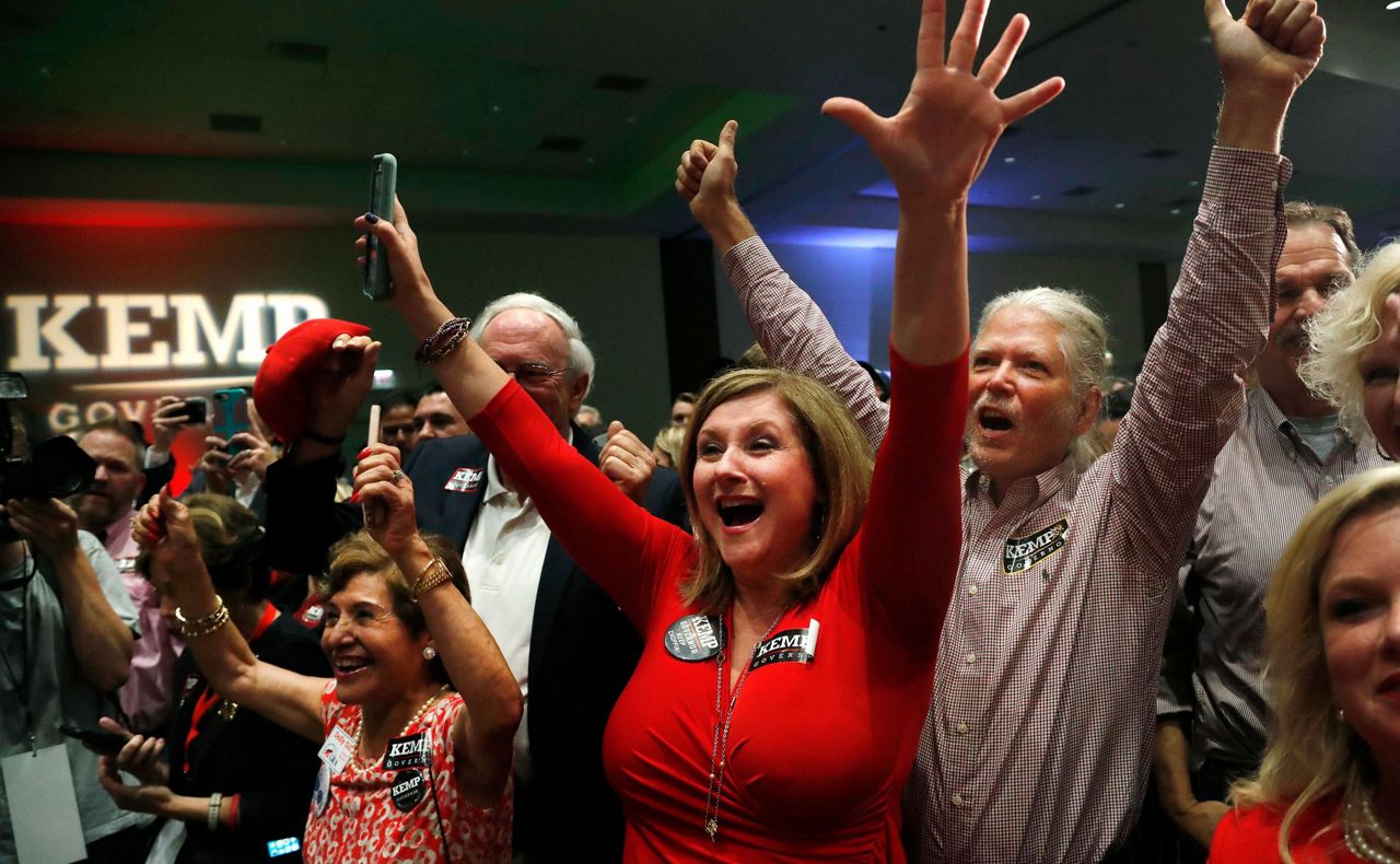 Abrams, Kemp await more ballots in Georgia governor's race