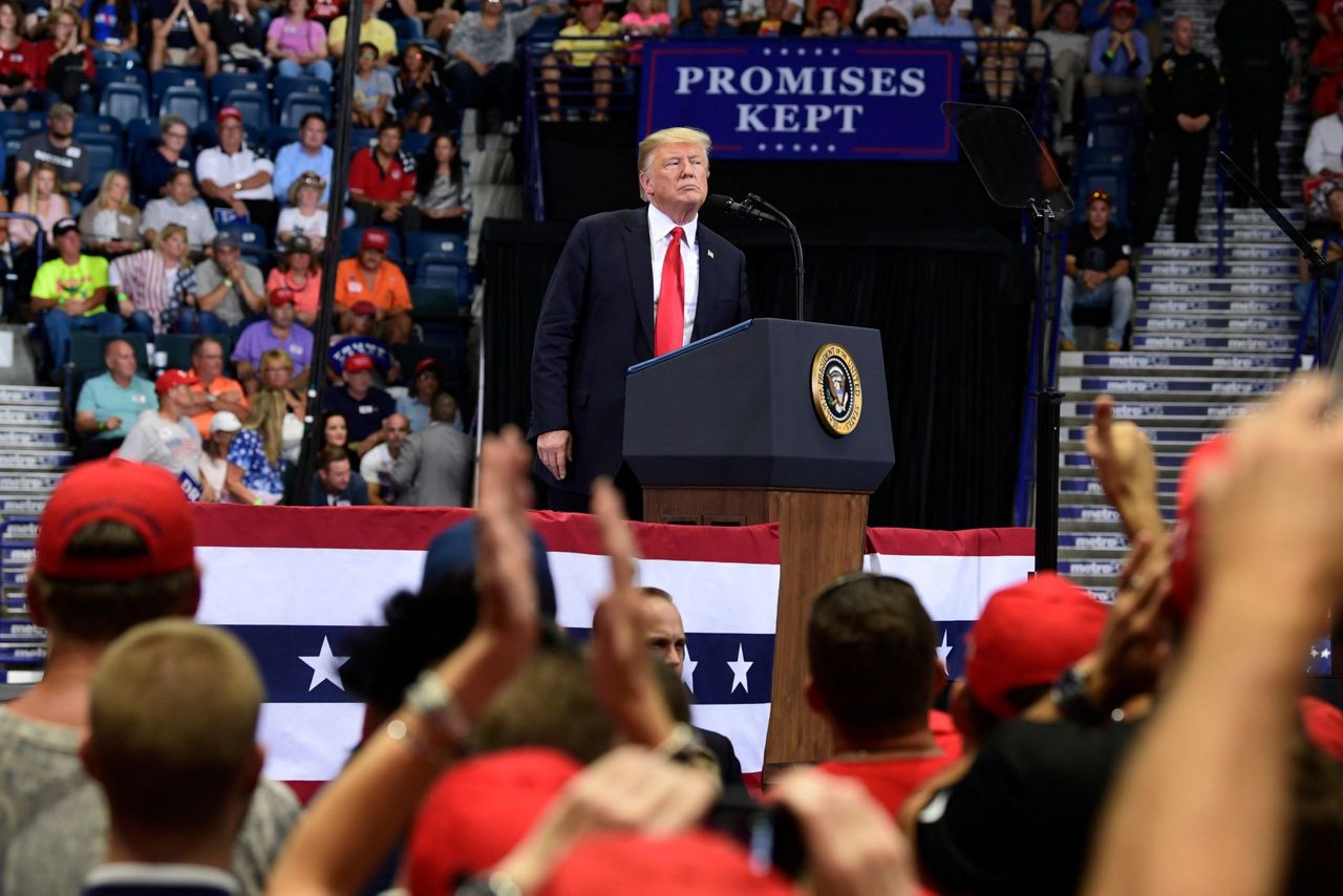 Trump launching rally blitz in final stretch of midterms