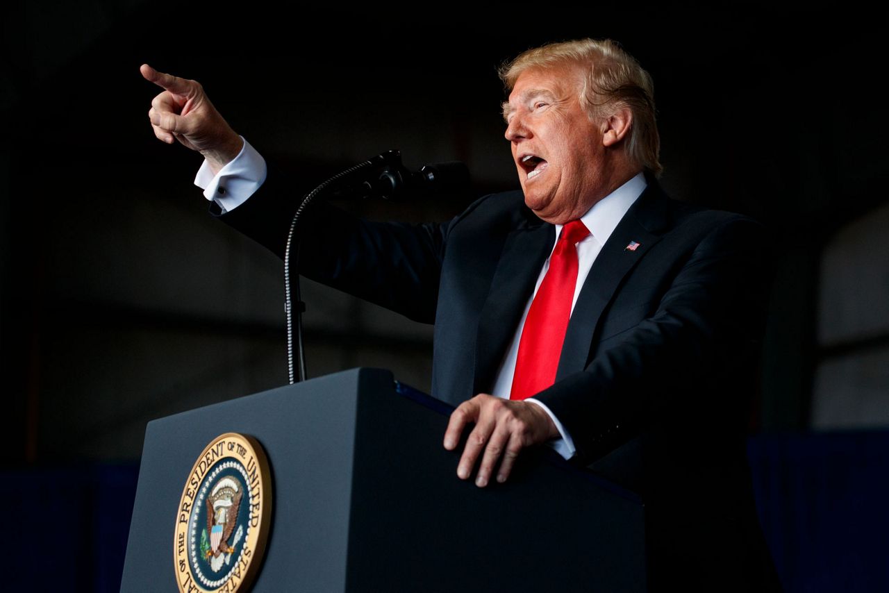 The Latest: Trump distancing self from fate of GOP in House