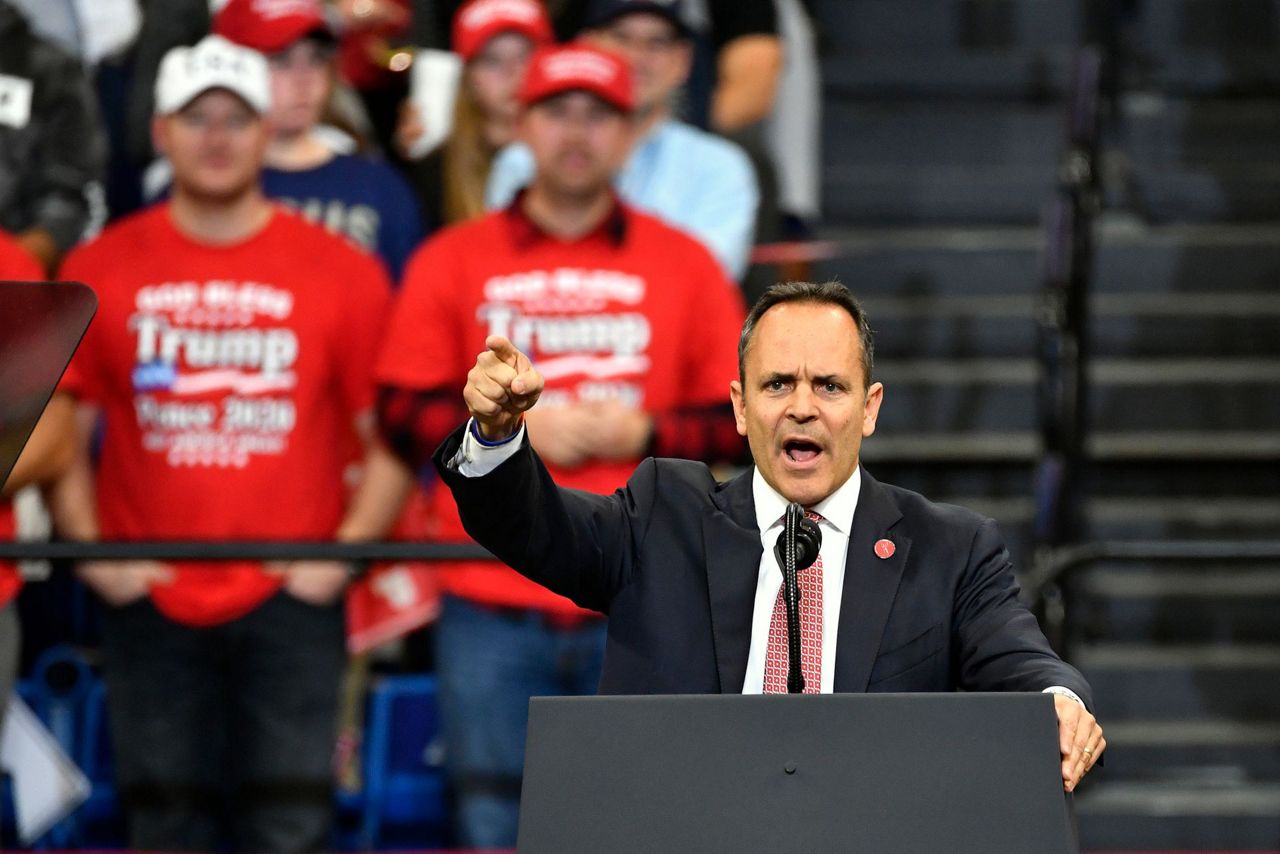 Kentucky governor looks for last-minute boost from Trump