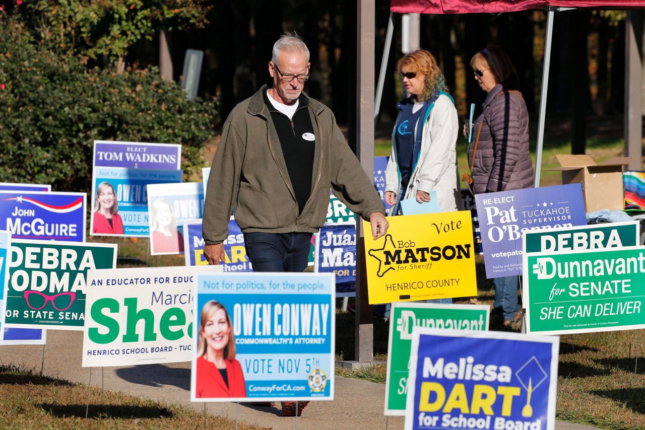 Virginia voters cast ballots in marquee legislative contest