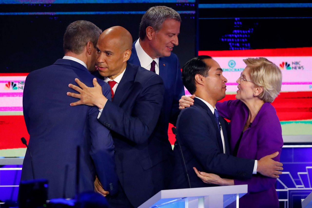 Democrats' use of Spanish in debate evokes praise, eye rolls