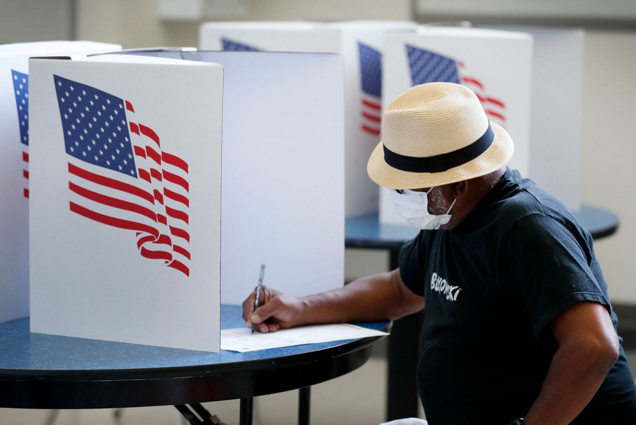 Iowa primary voters deciding King's fate, Ernst's challenger