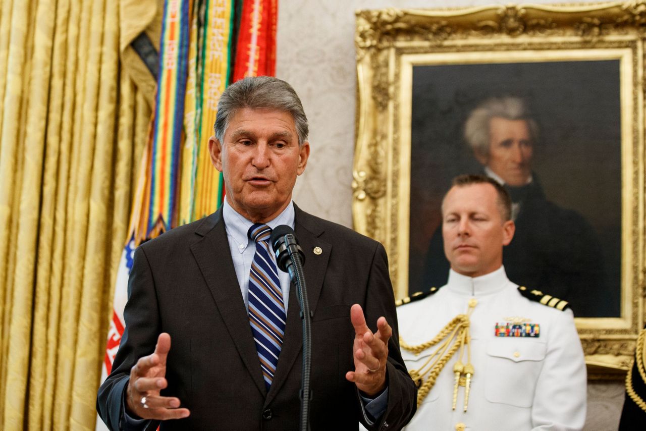 Sen. Manchin says he won't run for West Virginia governor