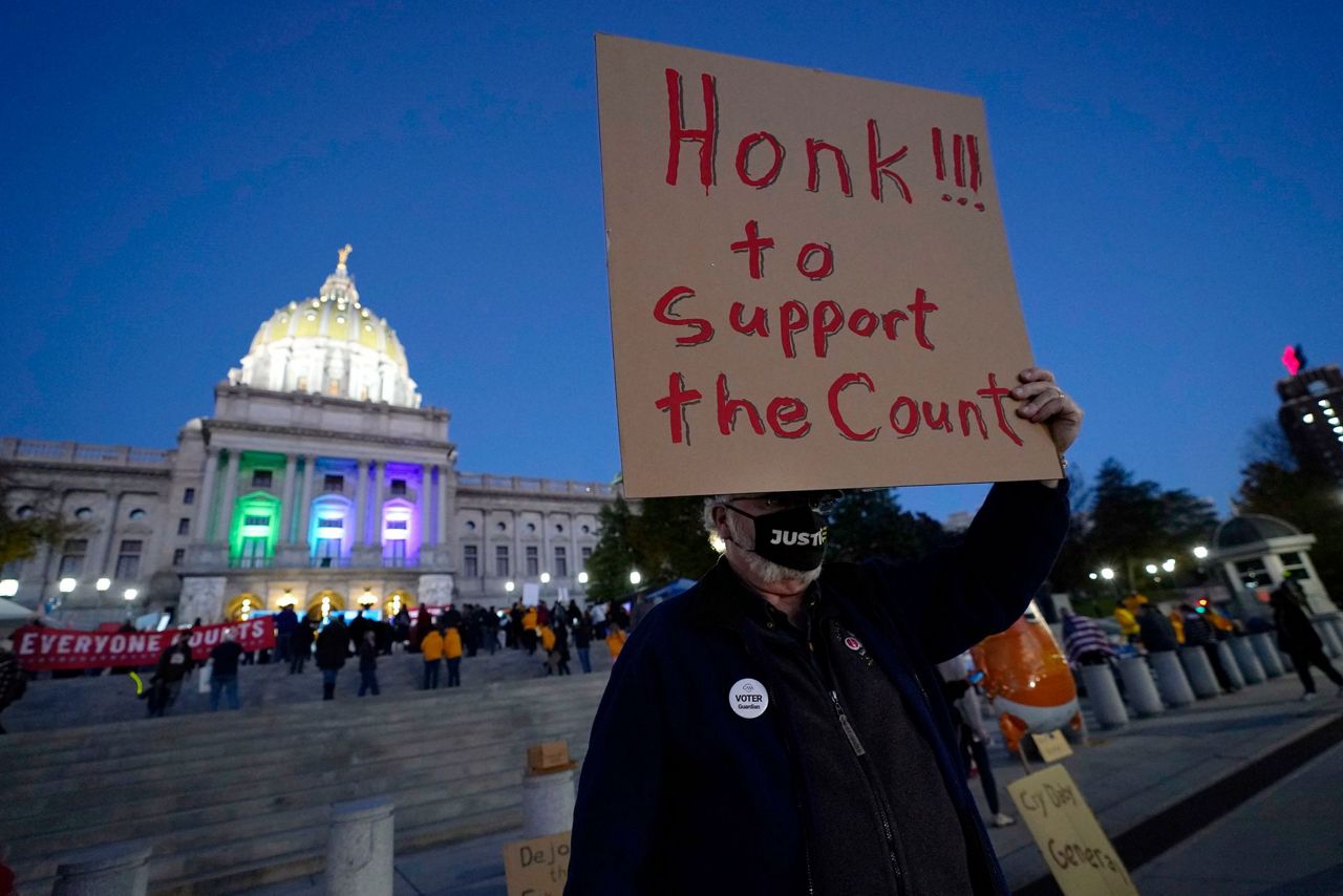 Protesters gather near White House, no wide unrest seen