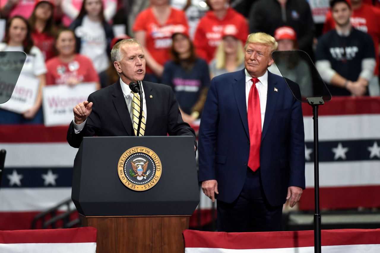 GOP candidates balance pros, cons of running with Trump