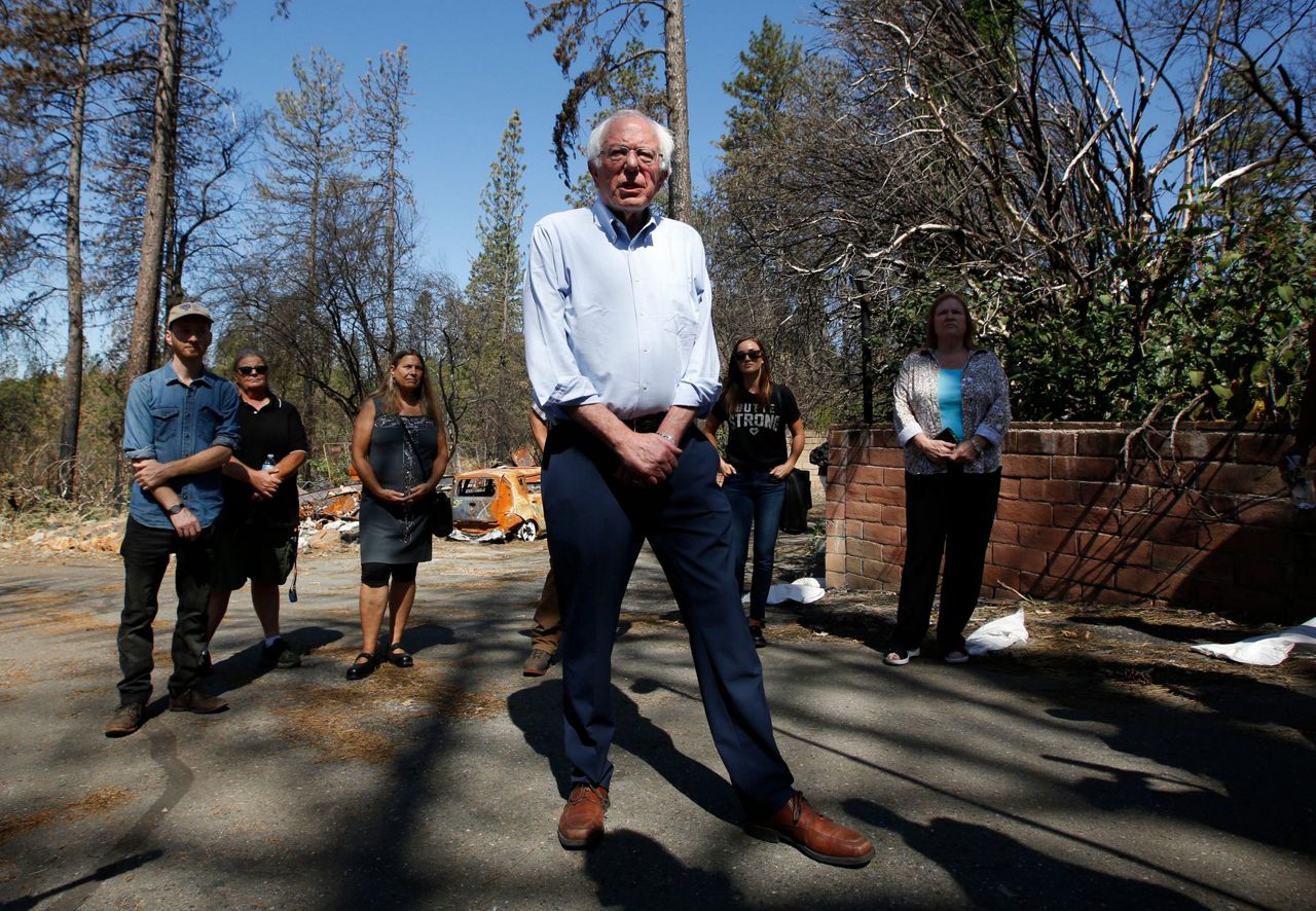 Sanders outlines climate plan that builds on Green New Deal