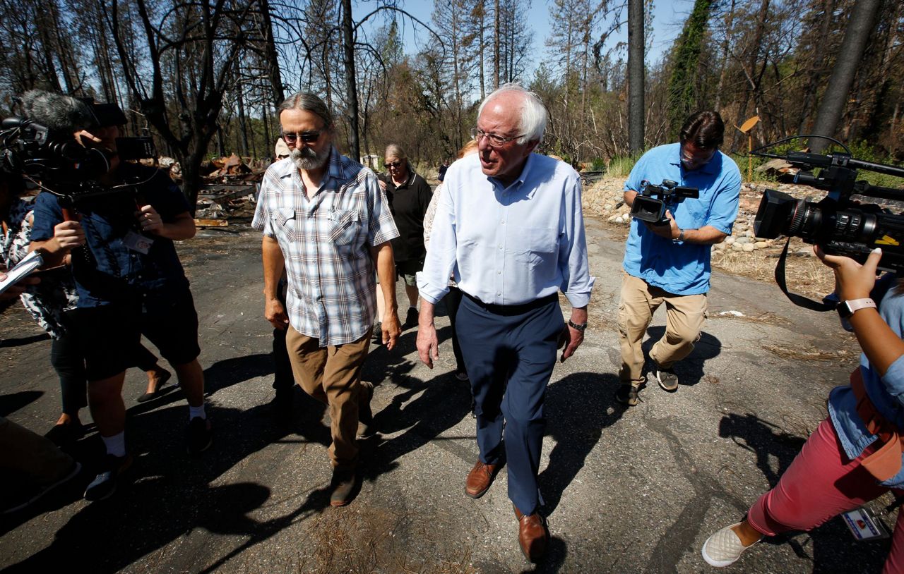 Sanders outlines climate plan that builds on Green New Deal