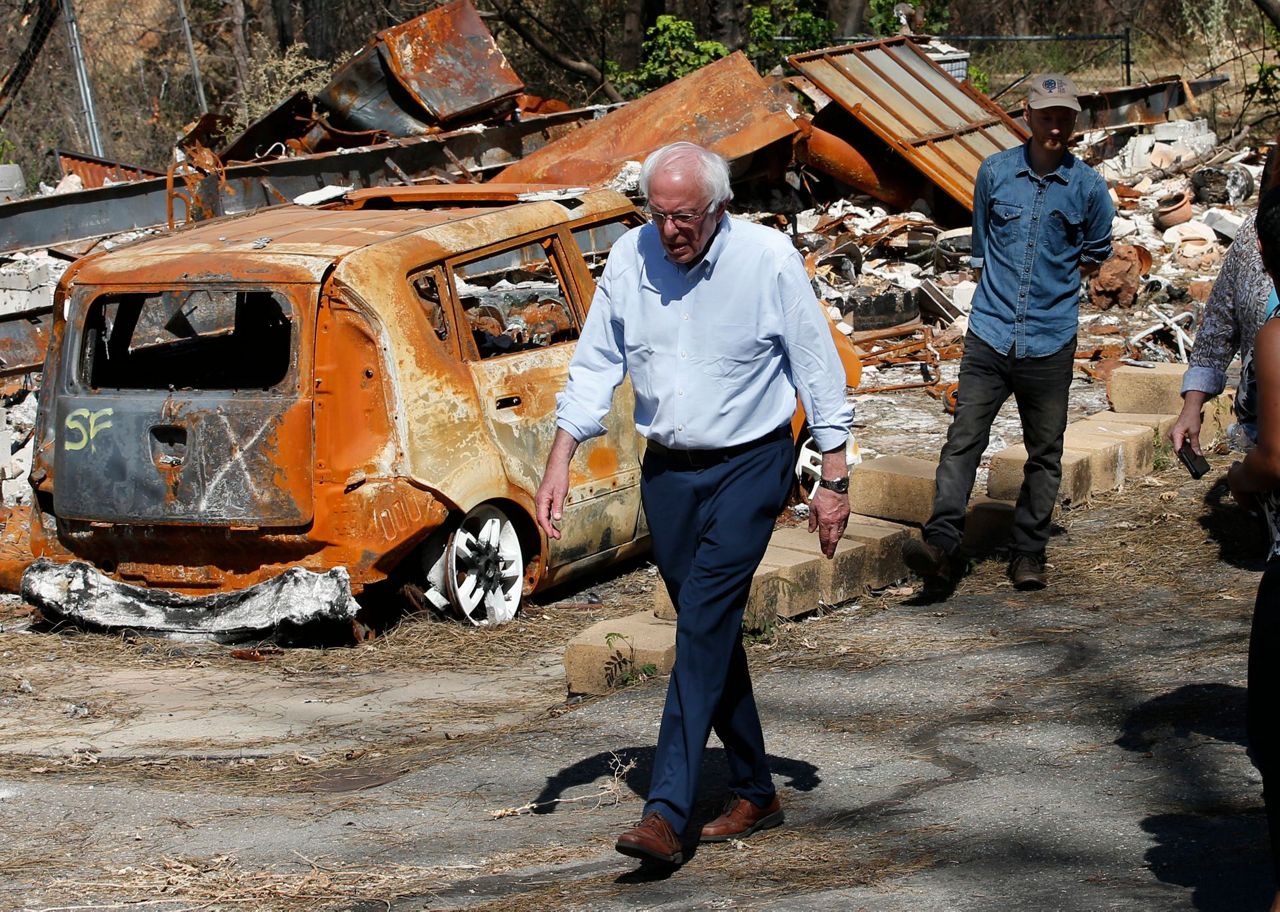 Sanders outlines climate plan that builds on Green New Deal