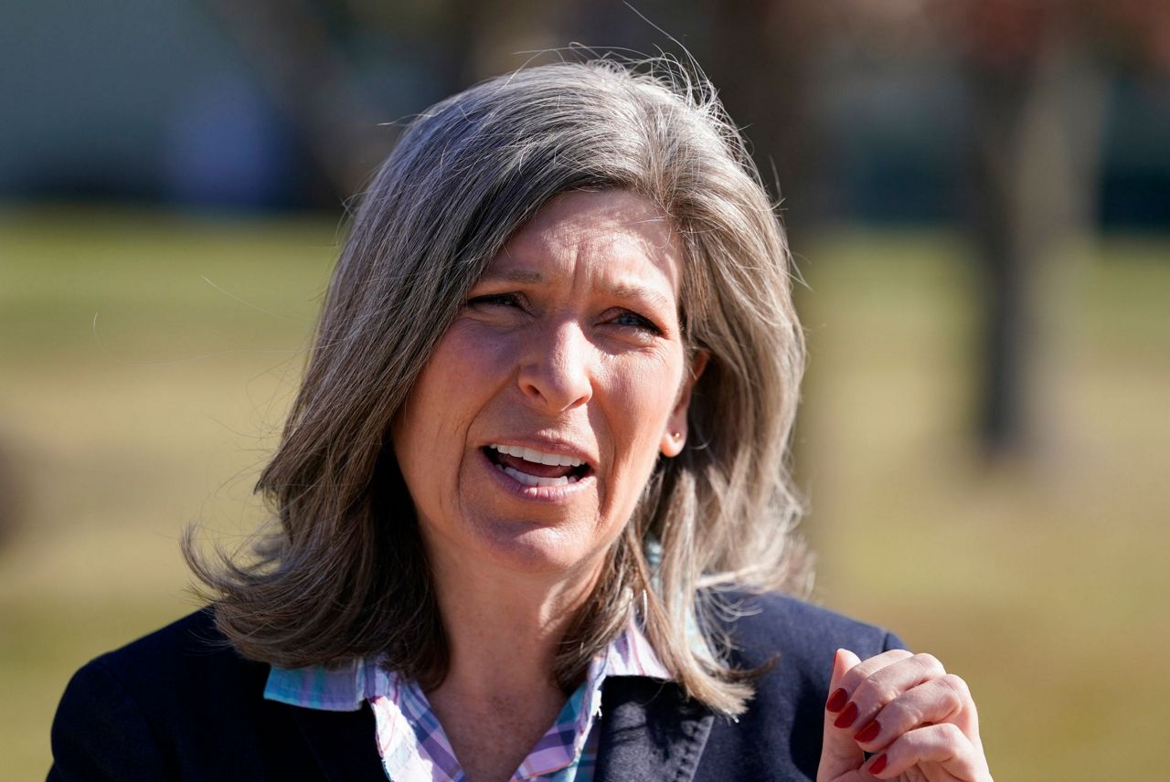 Iowa Sen. Ernst in tough reelection race against Greenfield