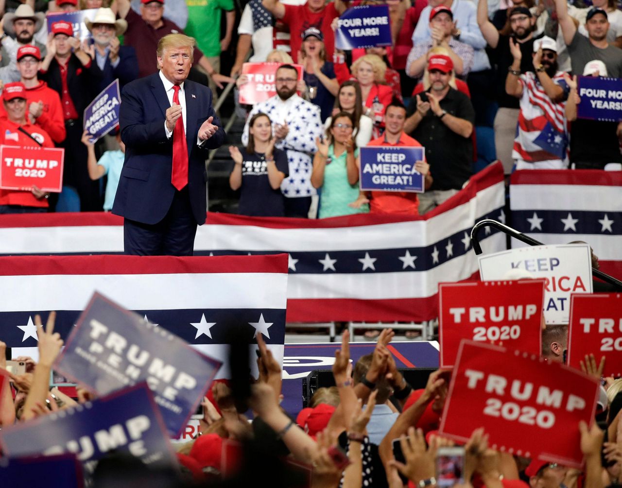 Trump, in 2020 campaign mode, calls Democrats 'radical'