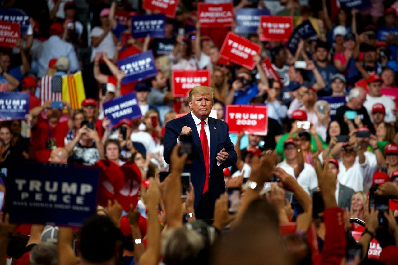 Trump, in 2020 campaign mode, calls Democrats 'radical'