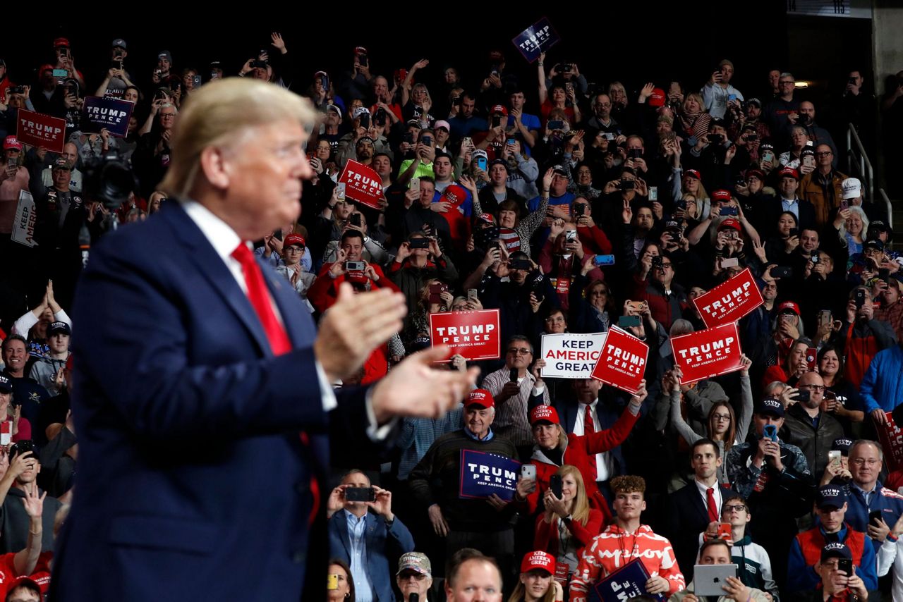 Trump heading to Ohio for 1st campaign rally of 2020