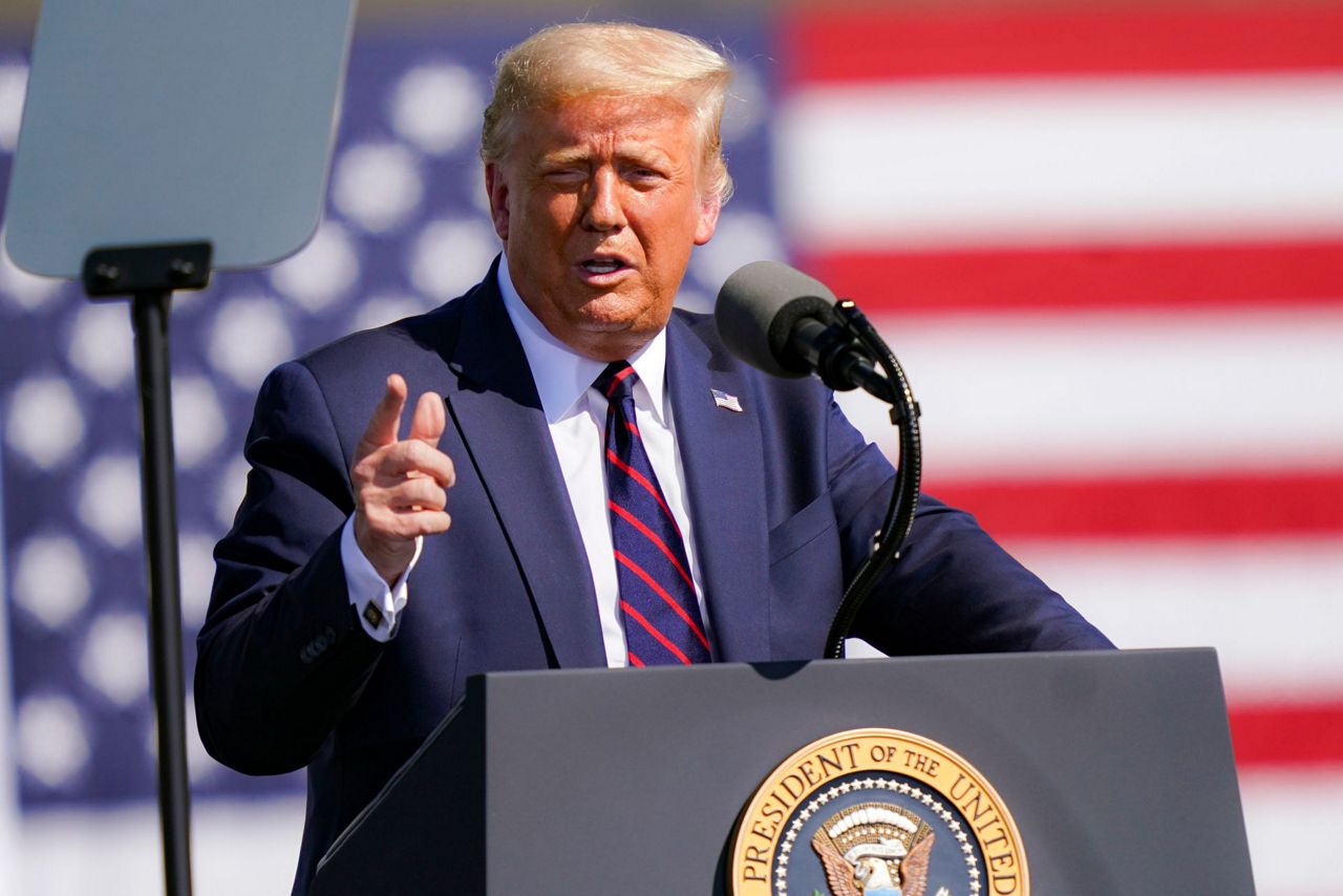 Trump struggles to use power of presidency to counter Biden