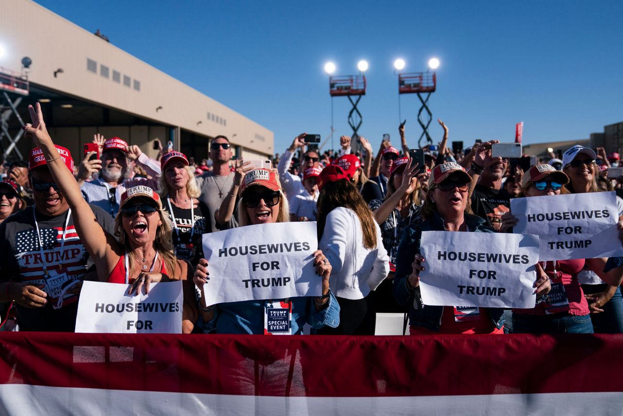 Trump paints apocalyptic portrait of life in US under Biden