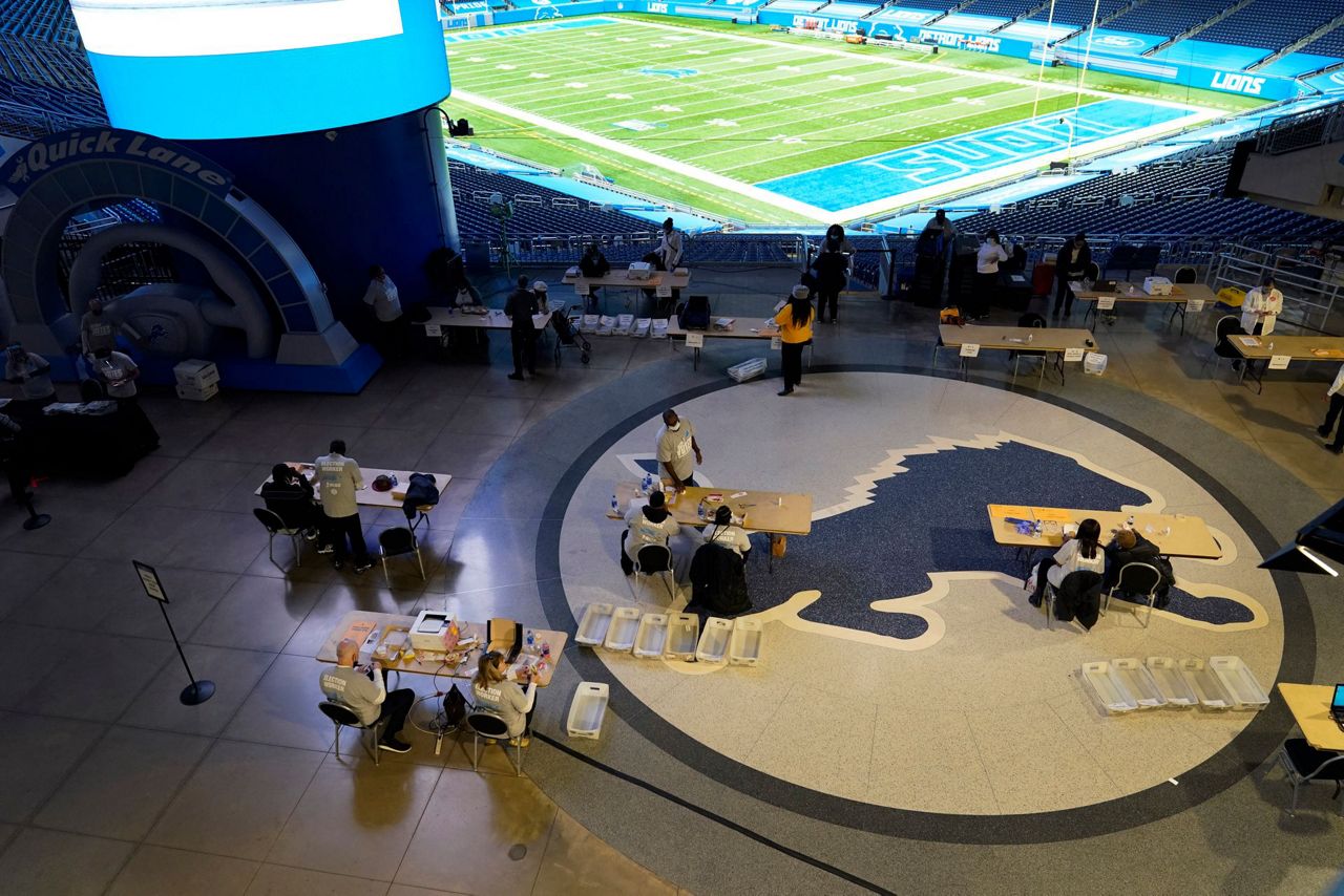 Sports venues across country in play on Election Day
