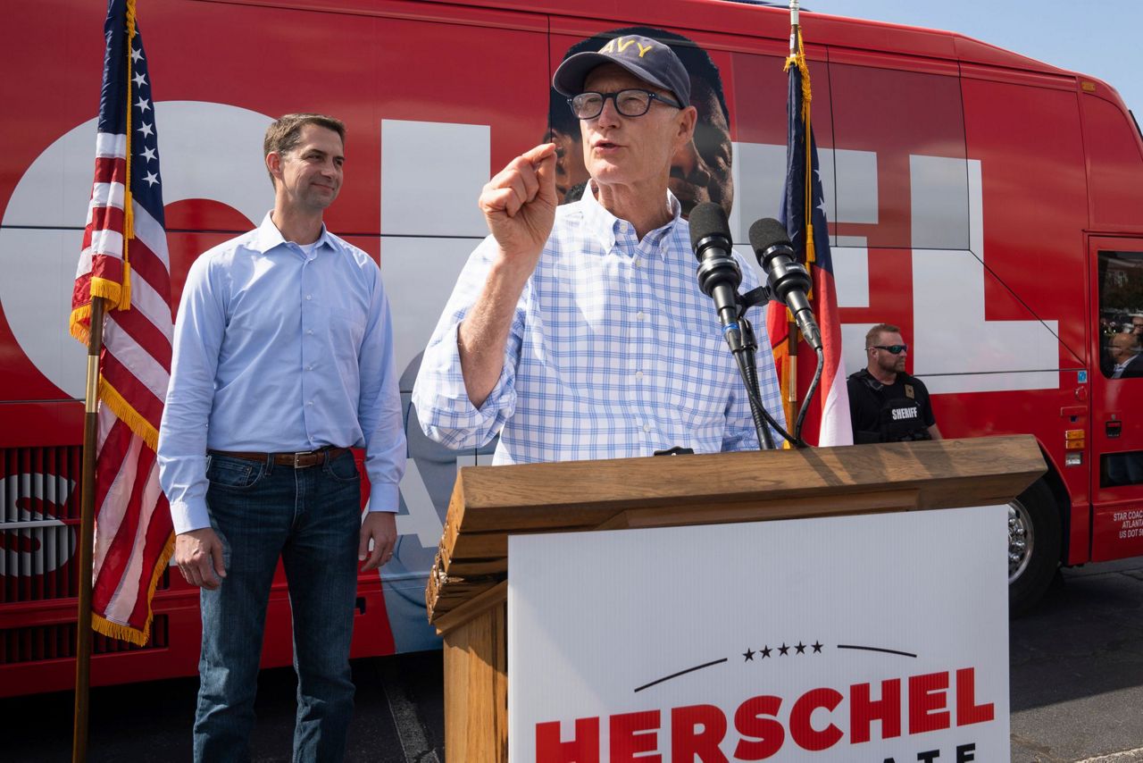Walker campaigning with 2 GOP senators after abortion report