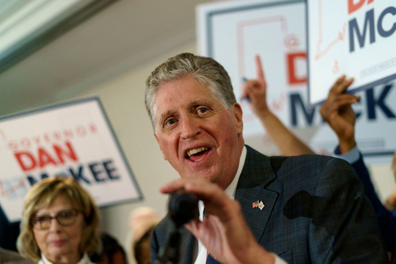 RI governor faces tough primary in bid for 1st full term