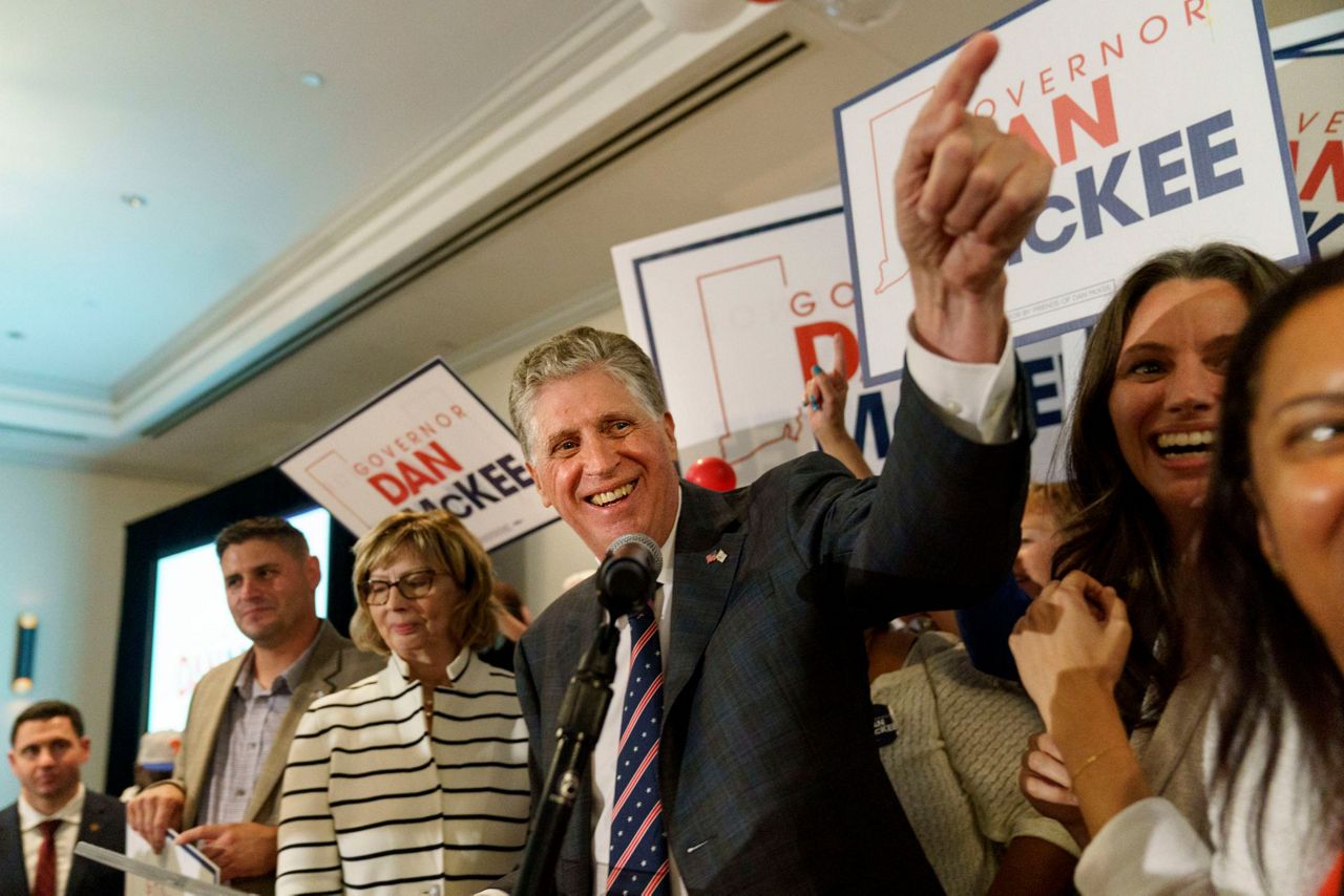 RI governor faces tough primary in bid for 1st full term