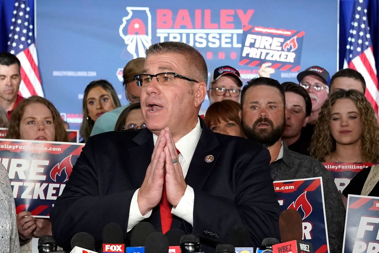 Illinois Republicans to pick nominee to face Gov. Pritzker