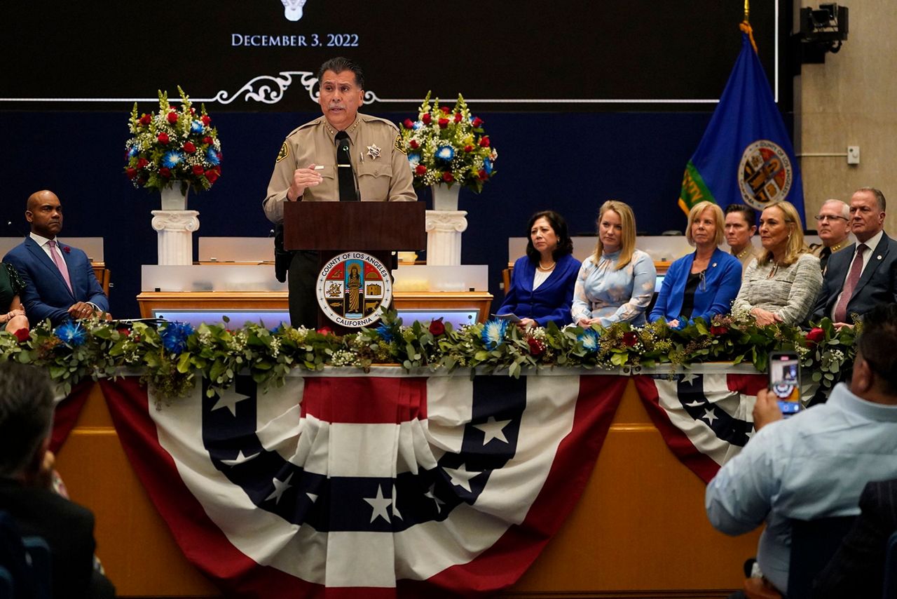 New LA sheriff vows accountability, integrity for department