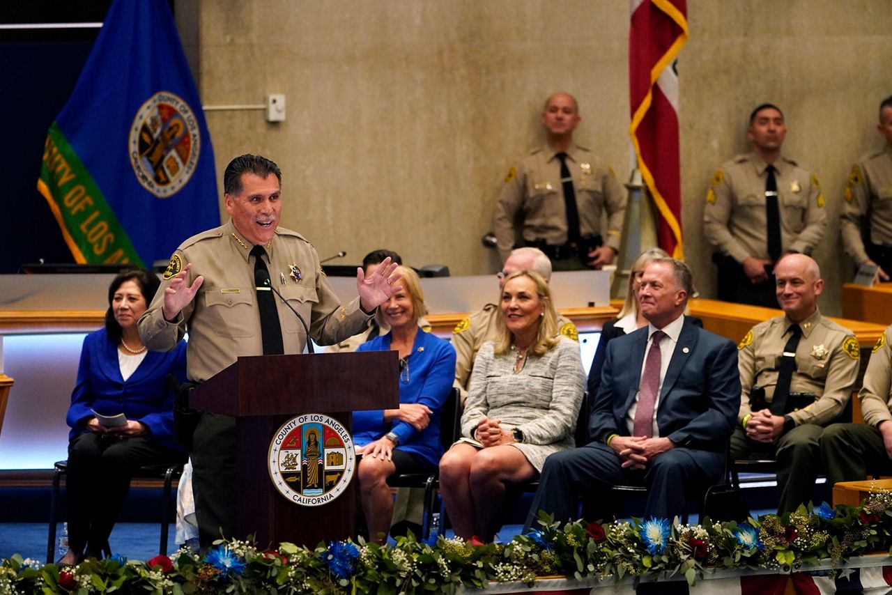 New LA sheriff vows accountability, integrity for department