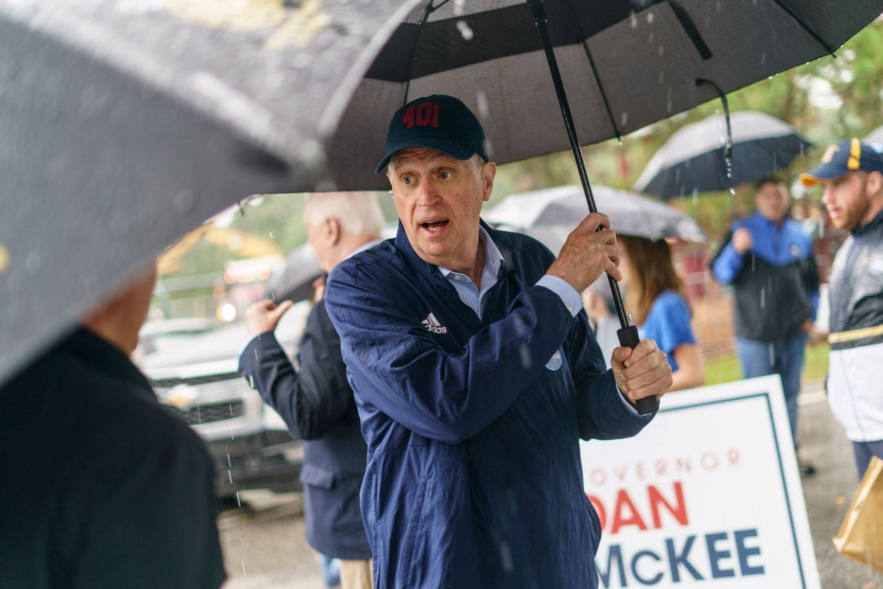 RI governor faces tough primary in bid for 1st full term
