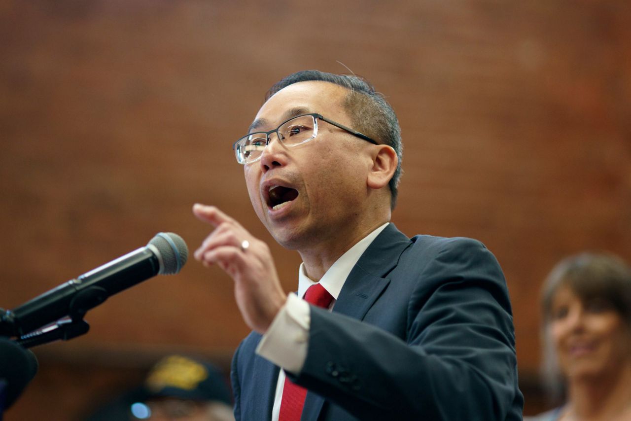 RI governor faces tough primary in bid for 1st full term