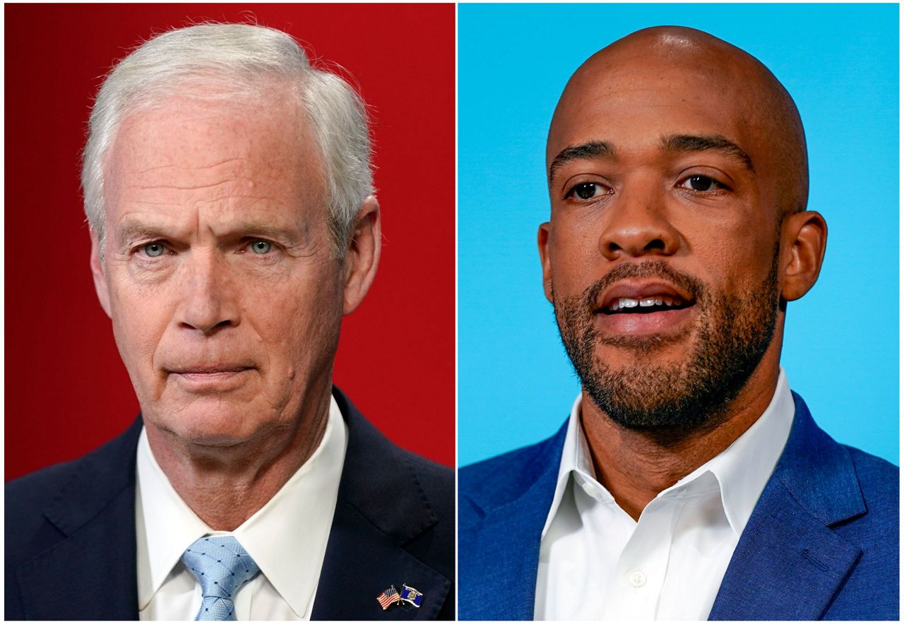 Johnson, Barnes go on attack in US Senate race in Wisconsin