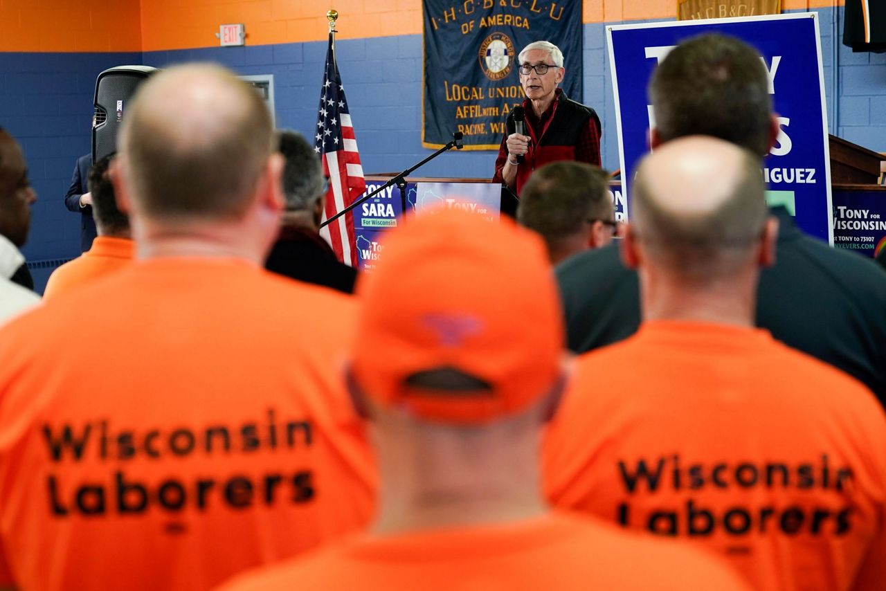 Wisconsins Evers In 2nd Term Bid Says Democracy At Stake