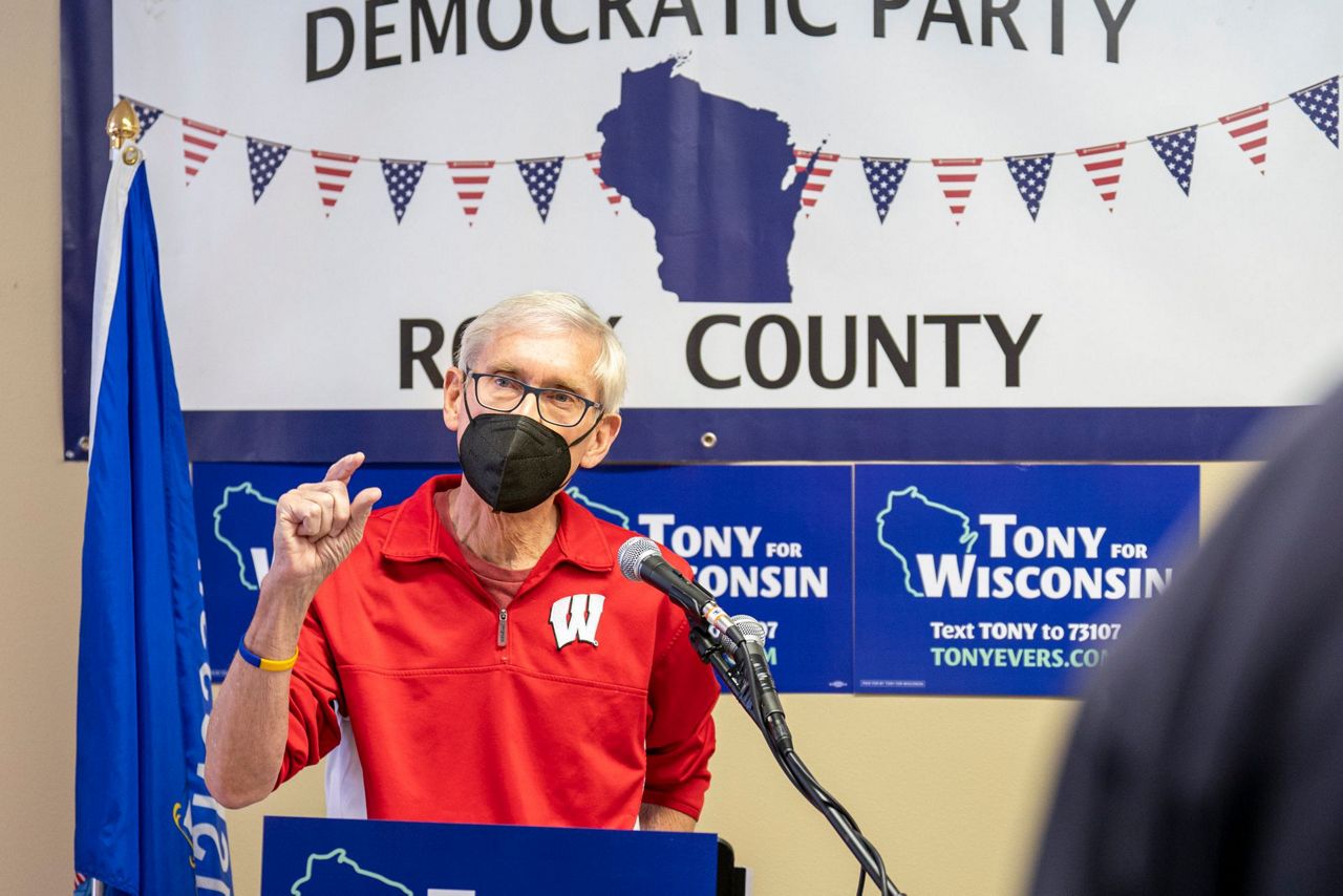 Wisconsin Gov. Evers' reelection pitch: democracy is at risk