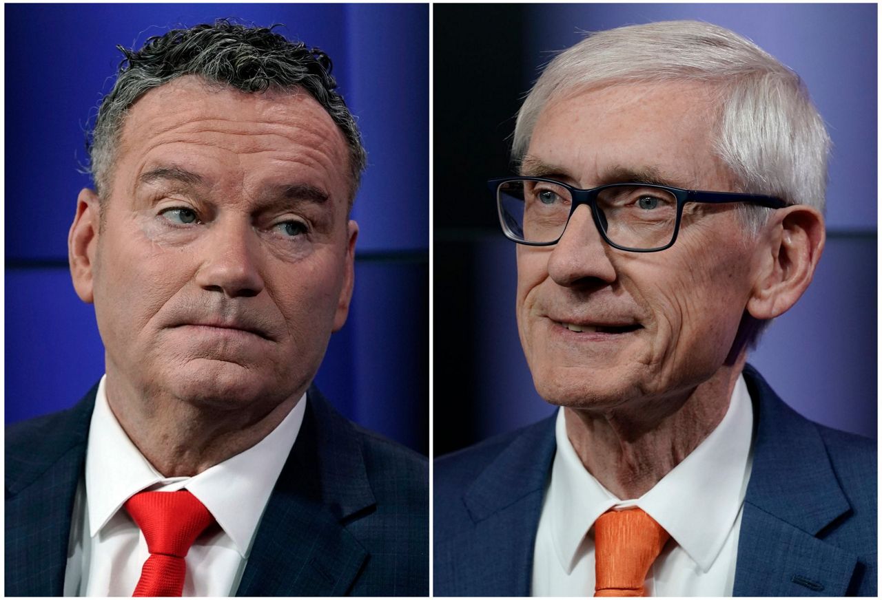 Wisconsin's Evers, in 2nd term bid, says democracy at stake