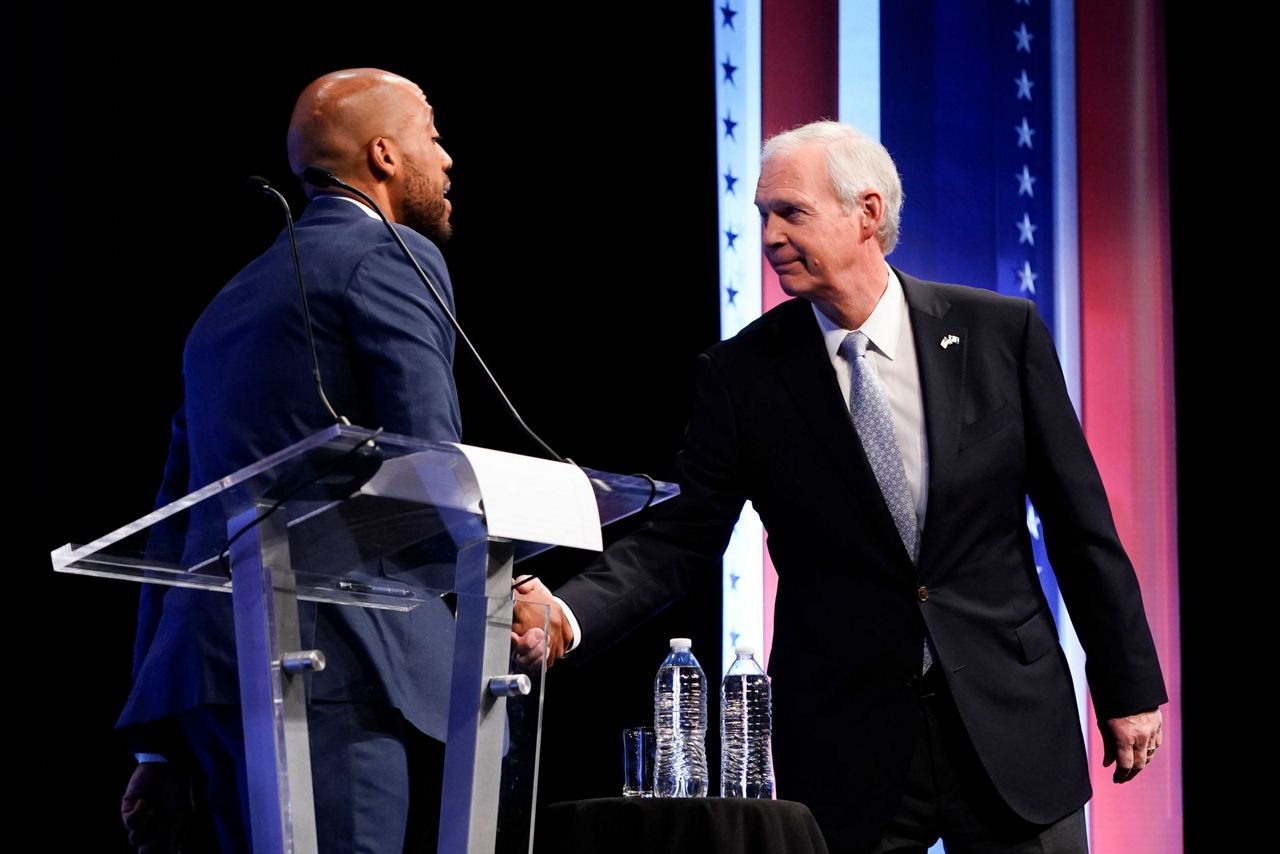 Johnson, Barnes to debate in tight Wisconsin Senate race