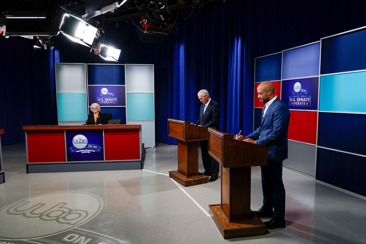 Johnson, Barnes to debate in tight Wisconsin Senate race