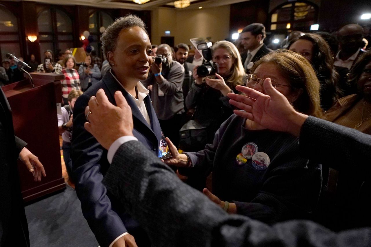 Chicago Mayor Lightfoot taking on 8 rivals in reelection bid