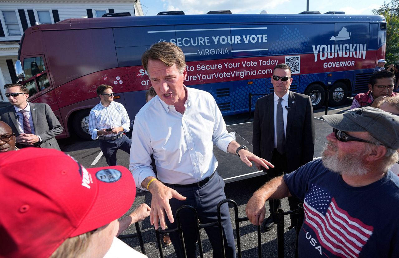 Both parties rally supporters as voting begins in Virginia's closely ...