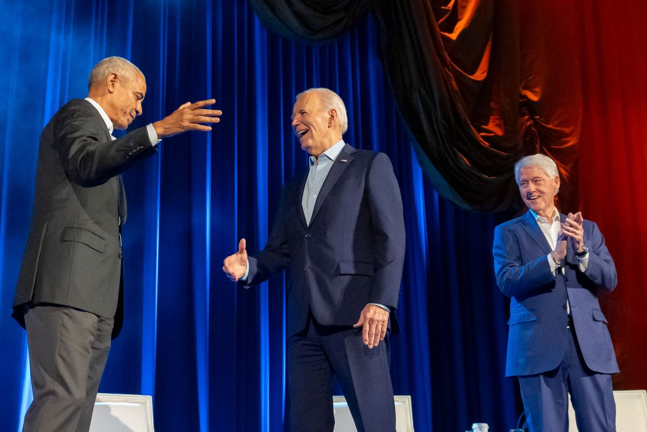 President Joe Biden is lapping Donald Trump when it comes to campaign ...
