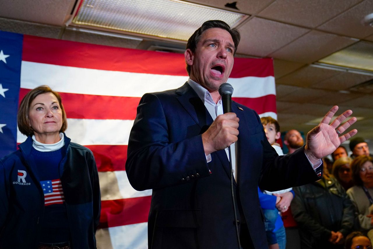 DeSantis and Haley barnstorm across frigid Iowa in the final days before the Republican caucuses