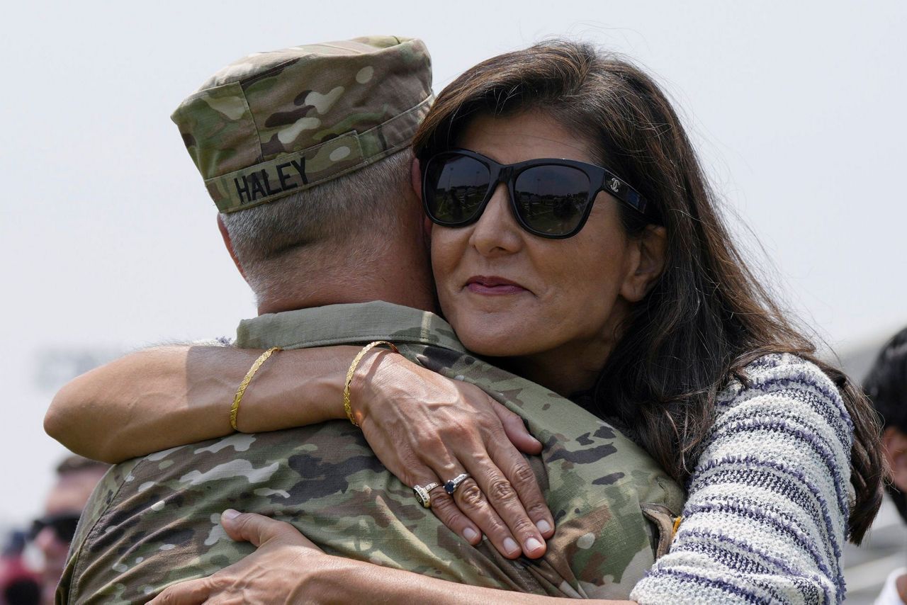 Nikki Haley's husband begins Africa deployment as she campaigns for ...
