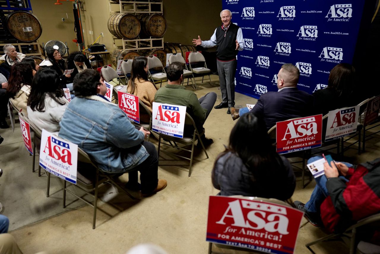 Former Arkansas Gov Asa Hutchinson Ends His 2024 Campaign After Sixth