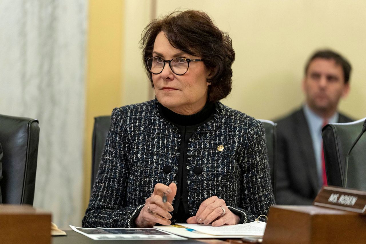 Democratic Sen. Jacky Rosen of Nevada running for reelection