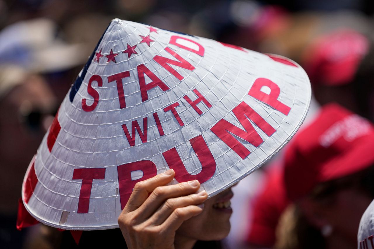 Trump returns to campaign rallies, draws thousands to small South ...