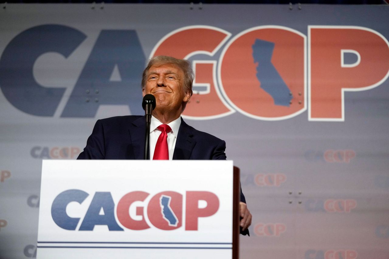 Trump looks to set up a California primary win with a speech to ...