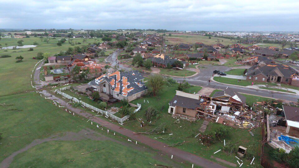 Tornadoes Strike Oklahoma Tuesday