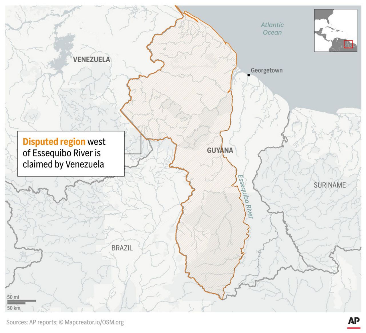 Venezuela's planned vote over territory dispute leaves Guyana residents ...